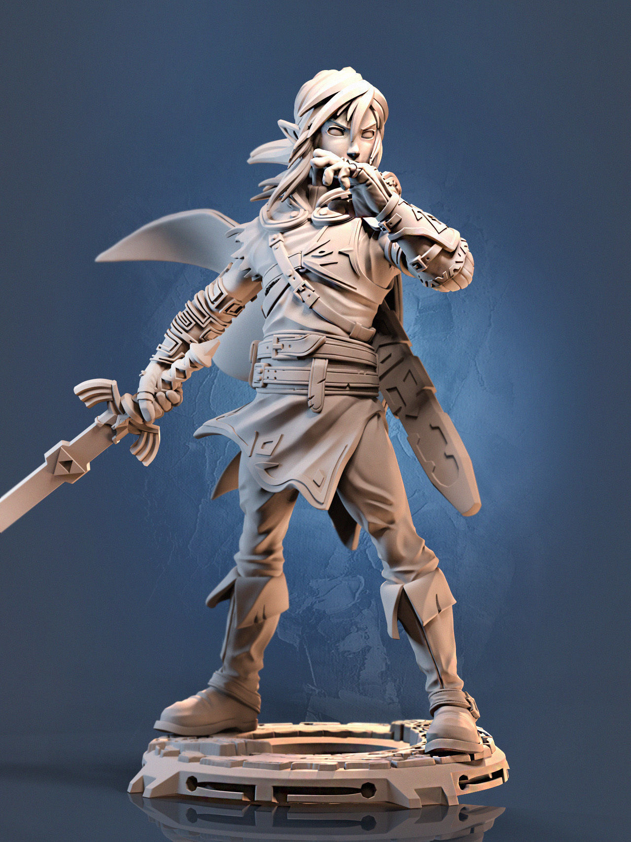 Link Fan Art 3D model 3D printable | CGTrader