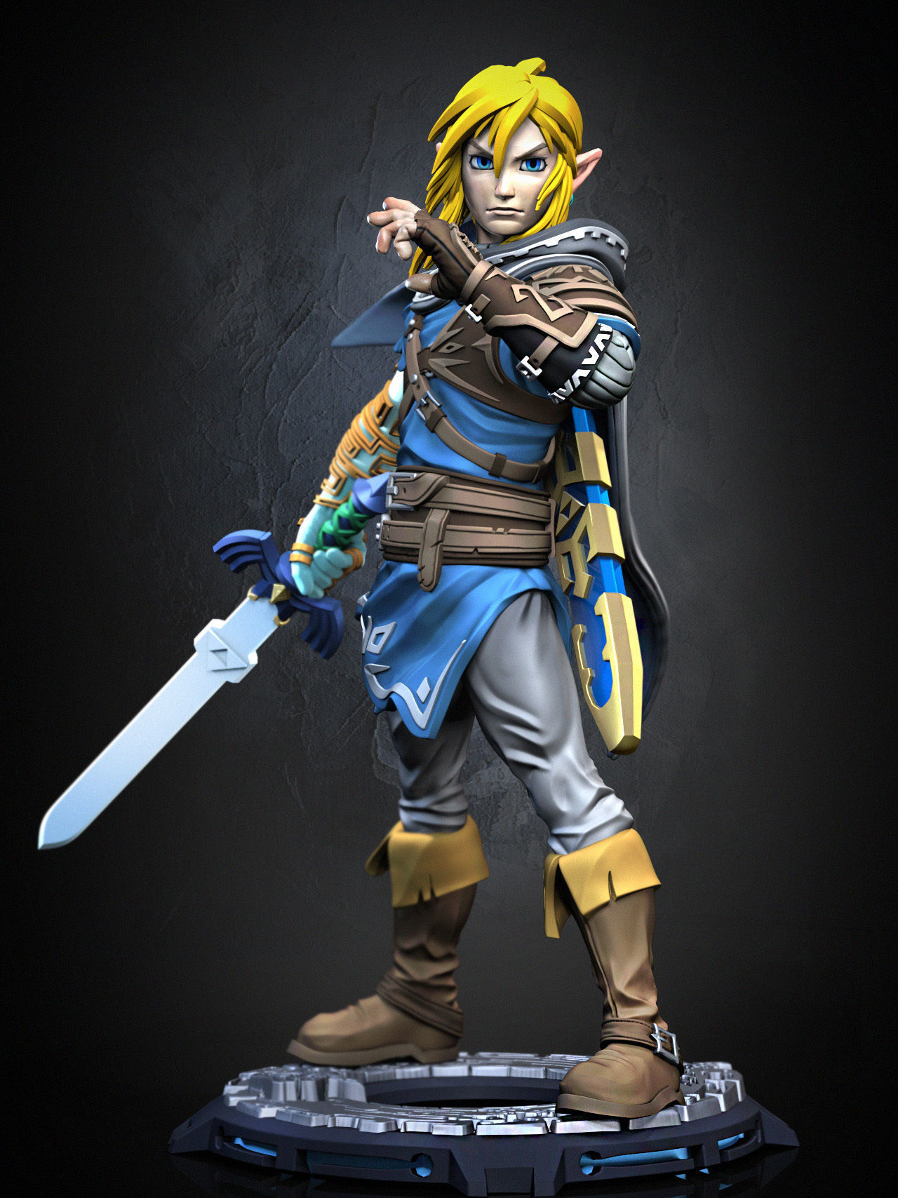 Link Fan Art 3D model 3D printable | CGTrader