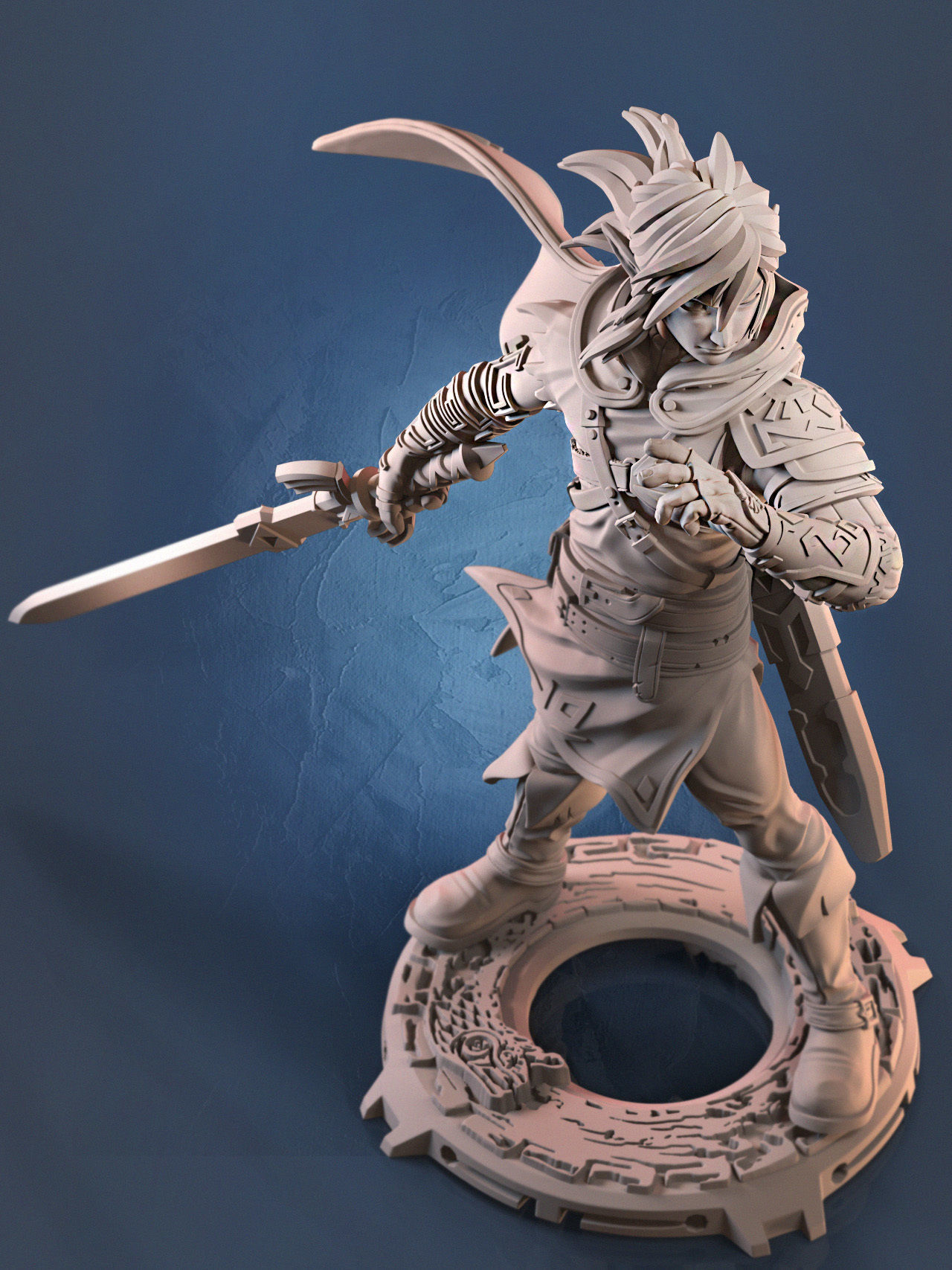 Link Fan Art 3D model 3D printable | CGTrader