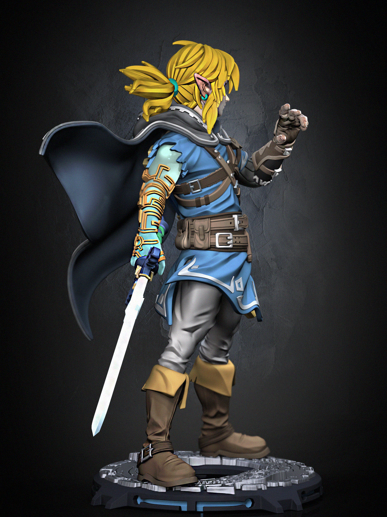 Link Fan Art 3D model 3D printable | CGTrader