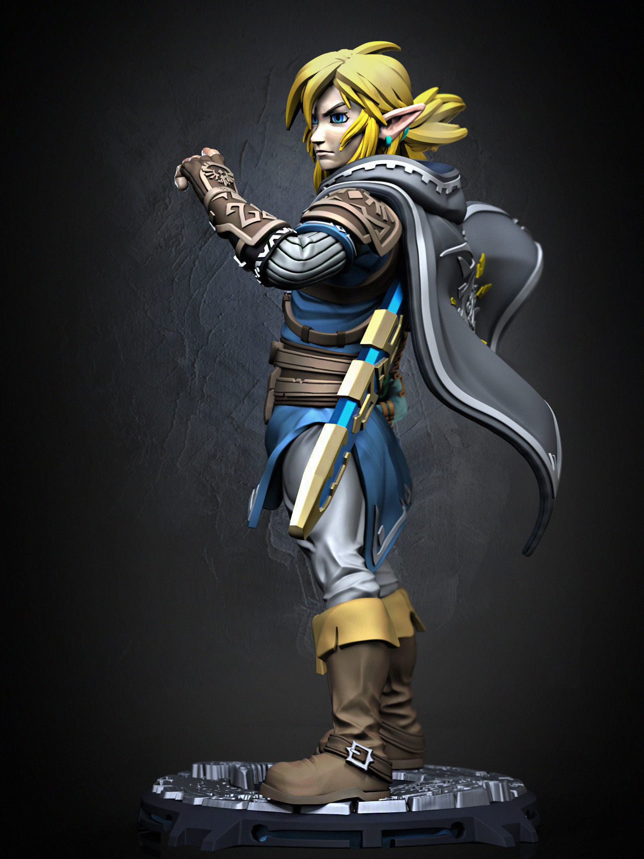 Link Fan Art 3D model 3D printable | CGTrader