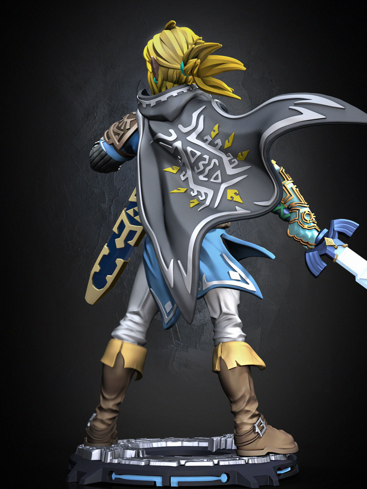 Link Fan Art 3D model 3D printable | CGTrader