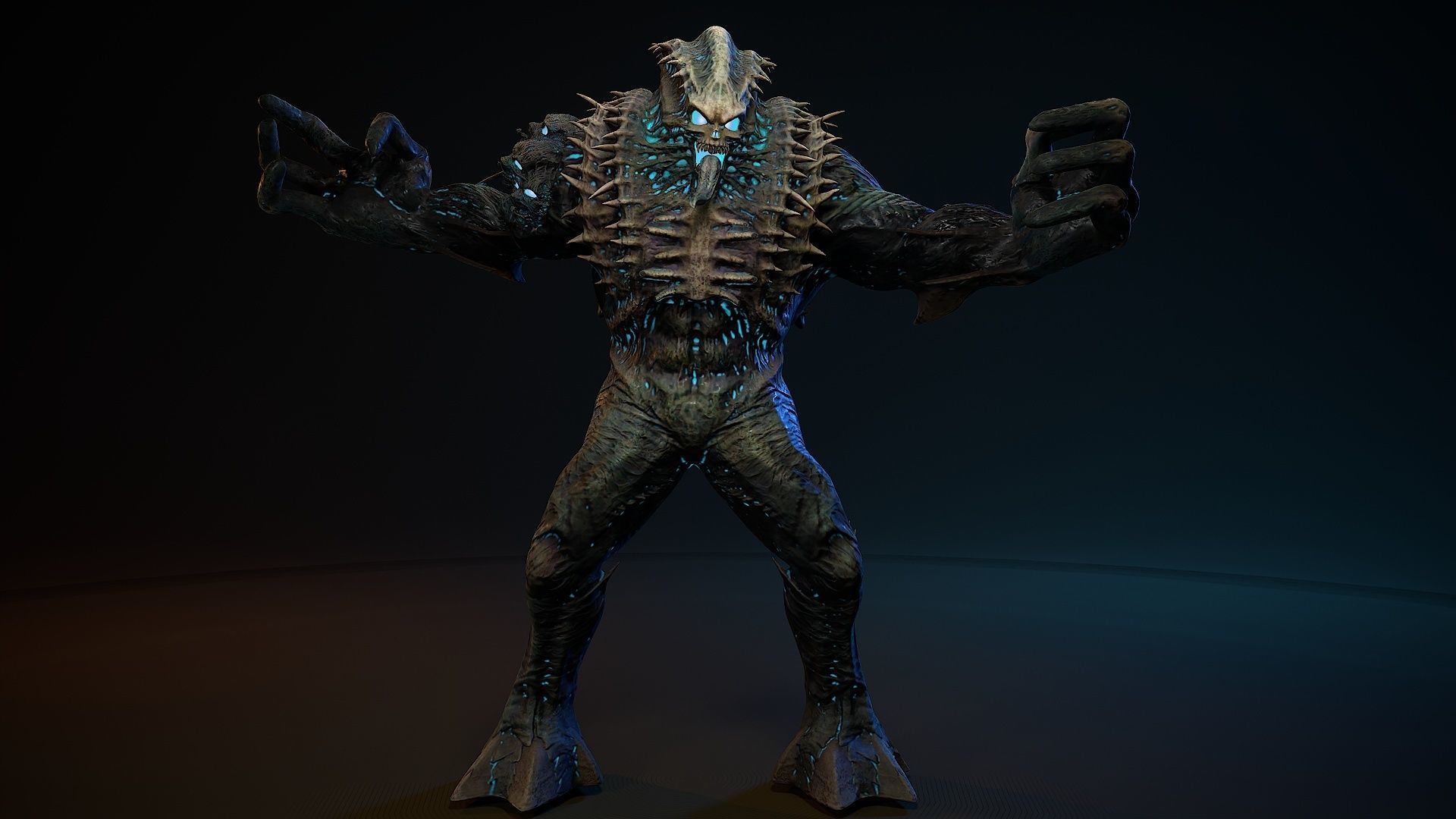3D model Mutant Monster 4 VR / AR / low-poly | CGTrader