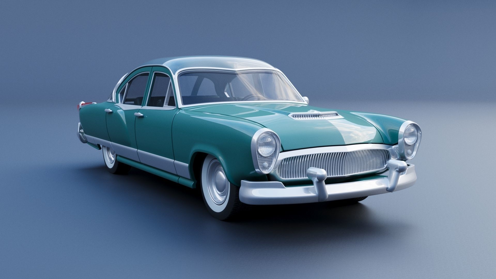 Kaiser Manhattan 1954 3D model 3D printable | CGTrader