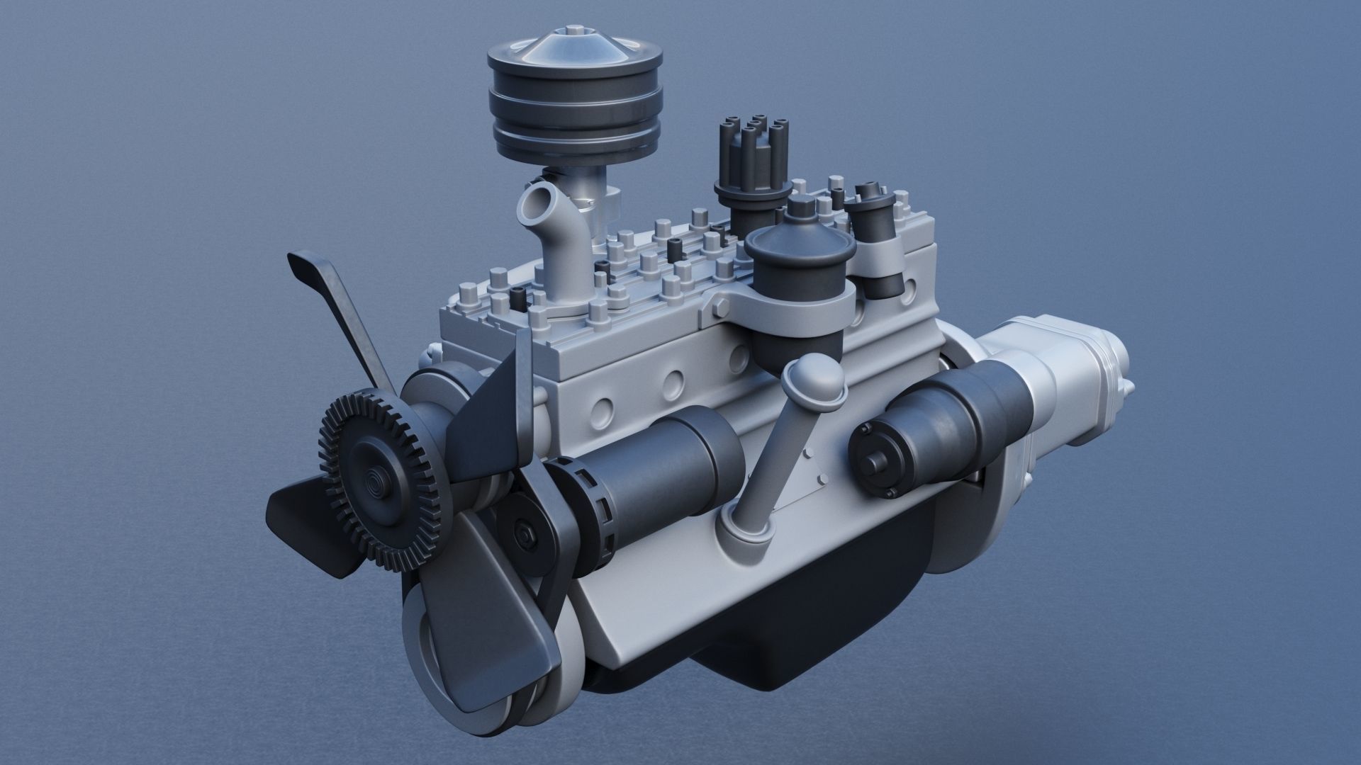 Kaiser Manhattan 1954 3D model 3D printable | CGTrader