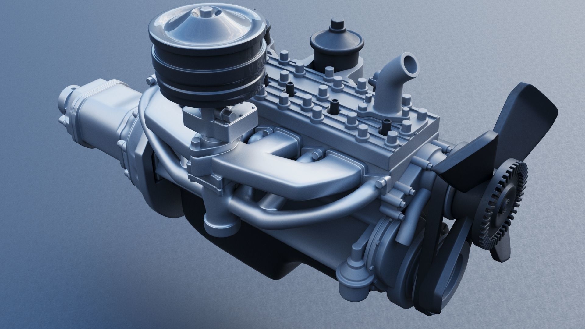 Kaiser Manhattan 1954 3D model 3D printable | CGTrader