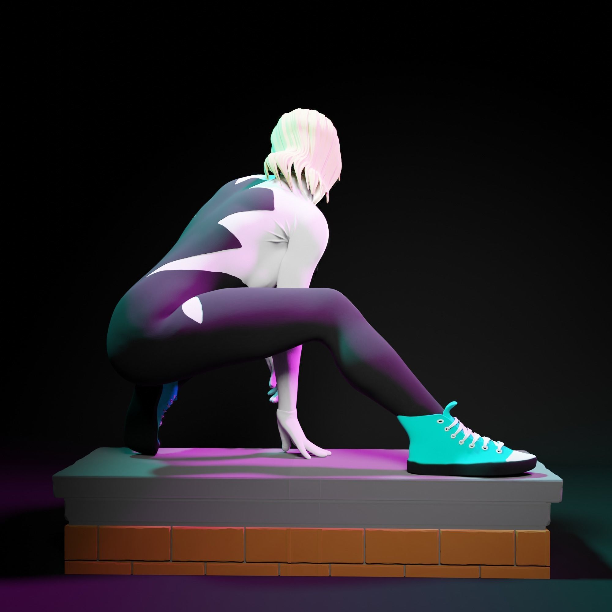 Spider Gwen 3d Model 3d Printable Cgtrader