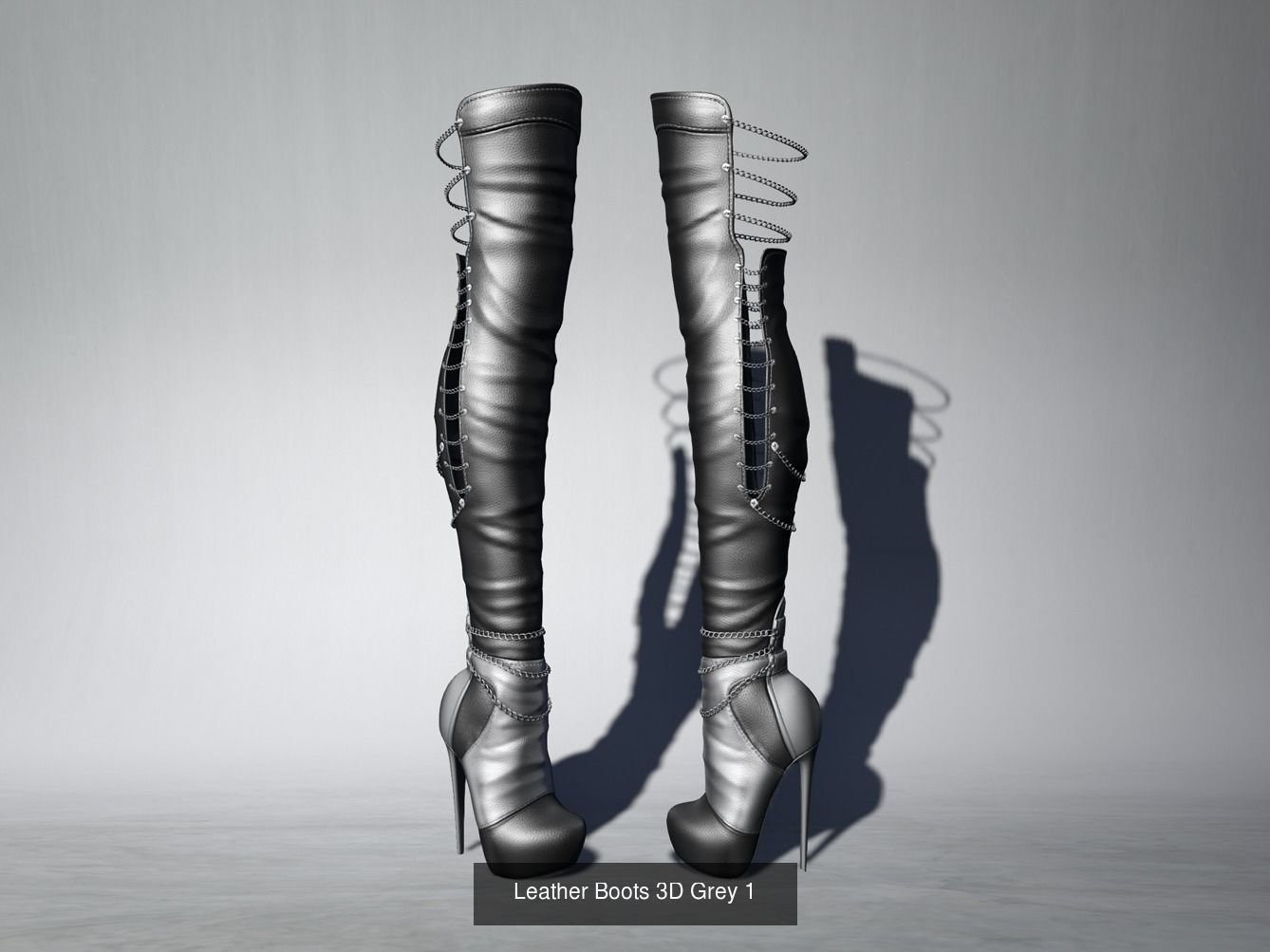 Boots 3D Model Collection VR / AR / low-poly | CGTrader