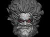 LOBO HEAD 2 WITH CIGAR 3D model | CGTrader