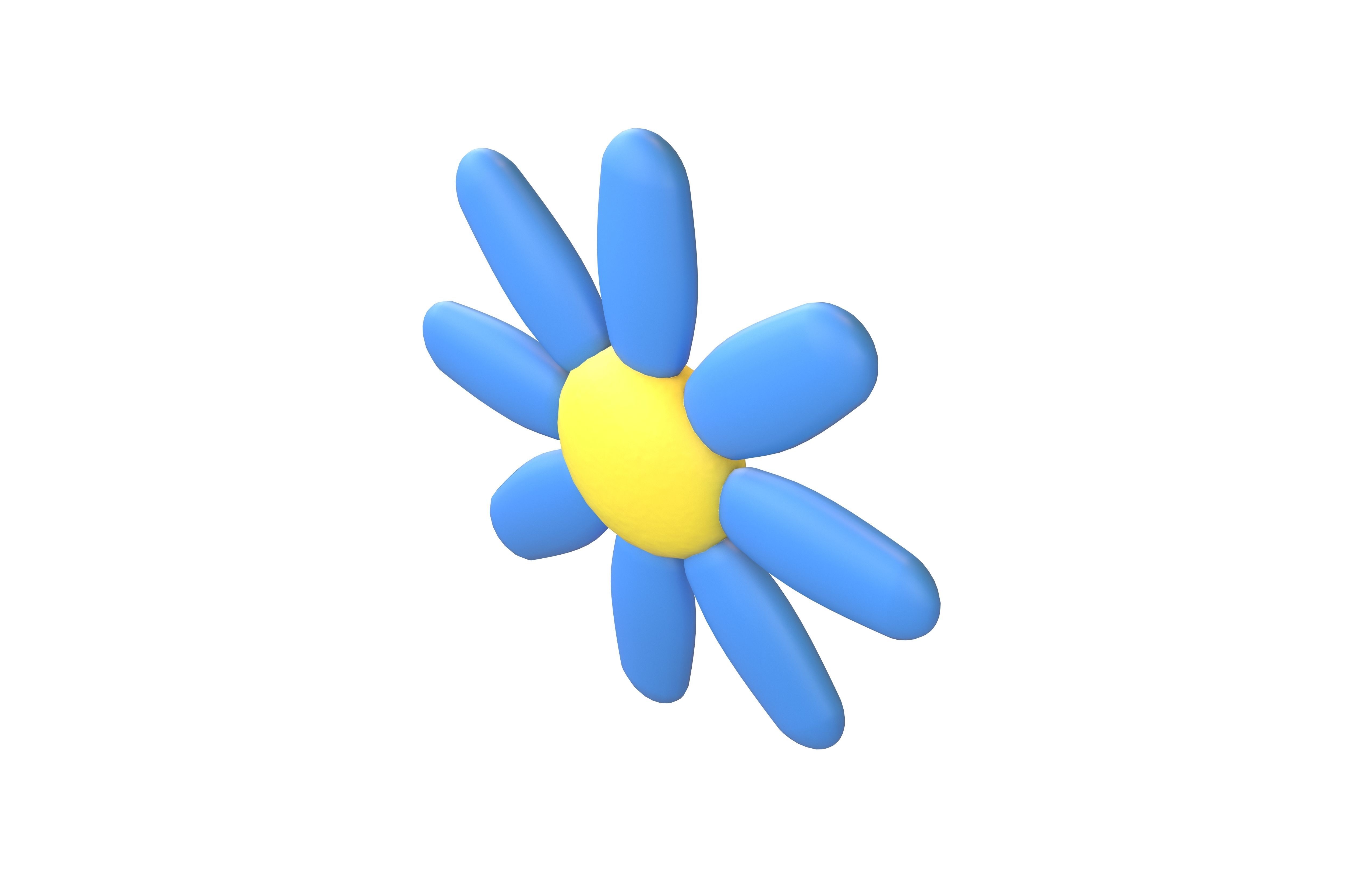 3D model Flower v2 005 VR / AR / low-poly | CGTrader