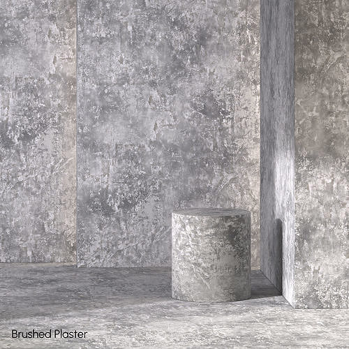 Brushed Plaster Material 8K-Seamless-Tileable-DrCG No 118 3D model ...