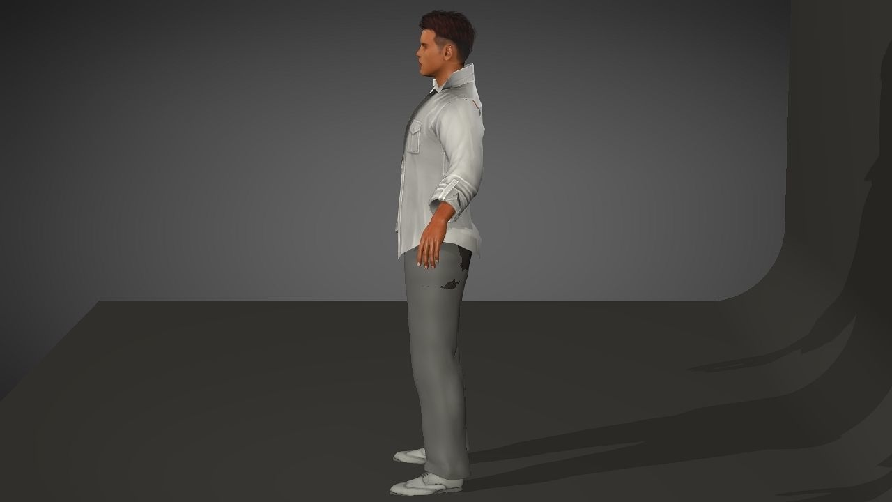 3D model Johny Depp VR / AR / low-poly | CGTrader