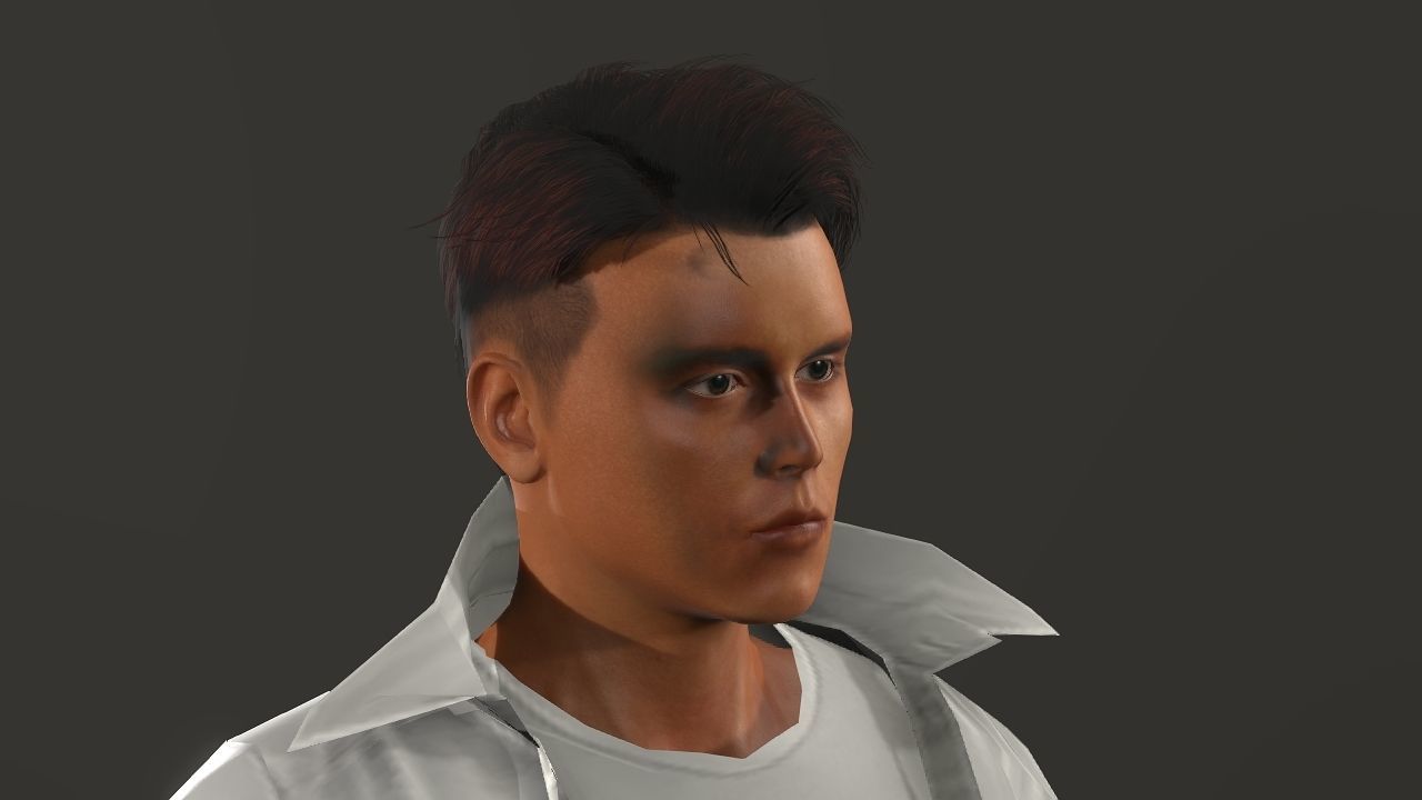 3D model Johny Depp VR / AR / low-poly | CGTrader
