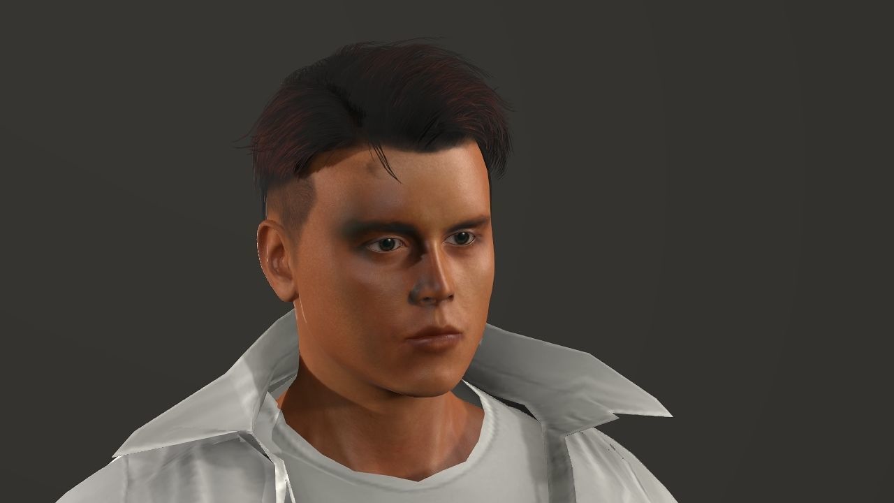 3D model Johny Depp VR / AR / low-poly | CGTrader
