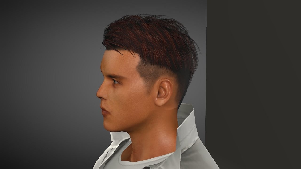 3D model Johny Depp VR / AR / low-poly | CGTrader