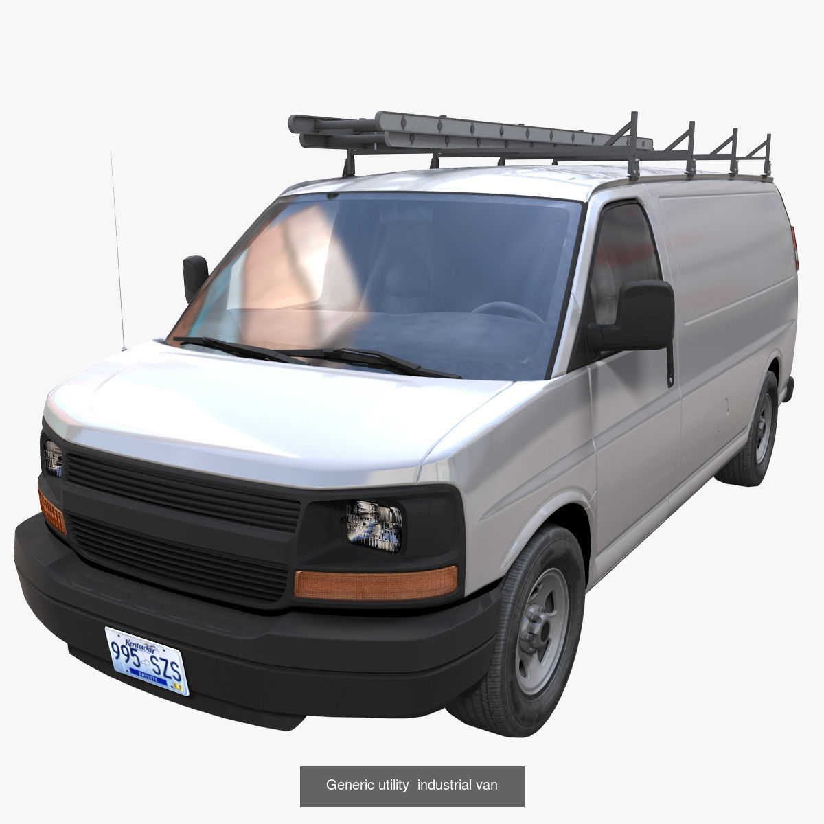 3D Model Collection Industrial vans VR / AR / low-poly | CGTrader