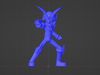 Bass Cross MegaMan - Megaman Battle Network 3D model rigged | CGTrader