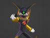 Bass Cross MegaMan - Megaman Battle Network 3D model rigged | CGTrader
