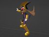 Bass Cross MegaMan - Megaman Battle Network 3D model rigged | CGTrader