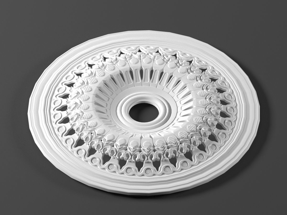 9 ornamental decoration for ceiling 3d model kitbash vol 30 3D model | CGTrader