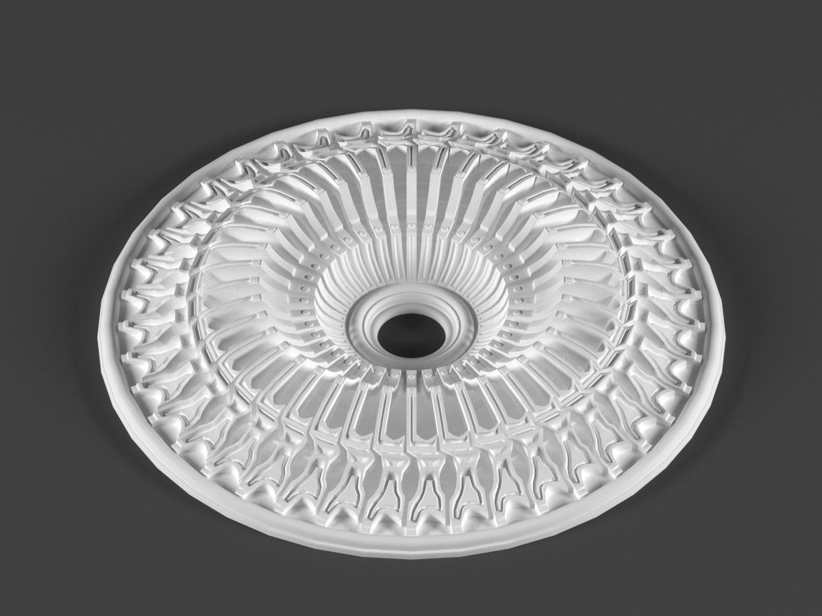 9 ornamental decoration for ceiling 3d model kitbash vol 30 3D model | CGTrader