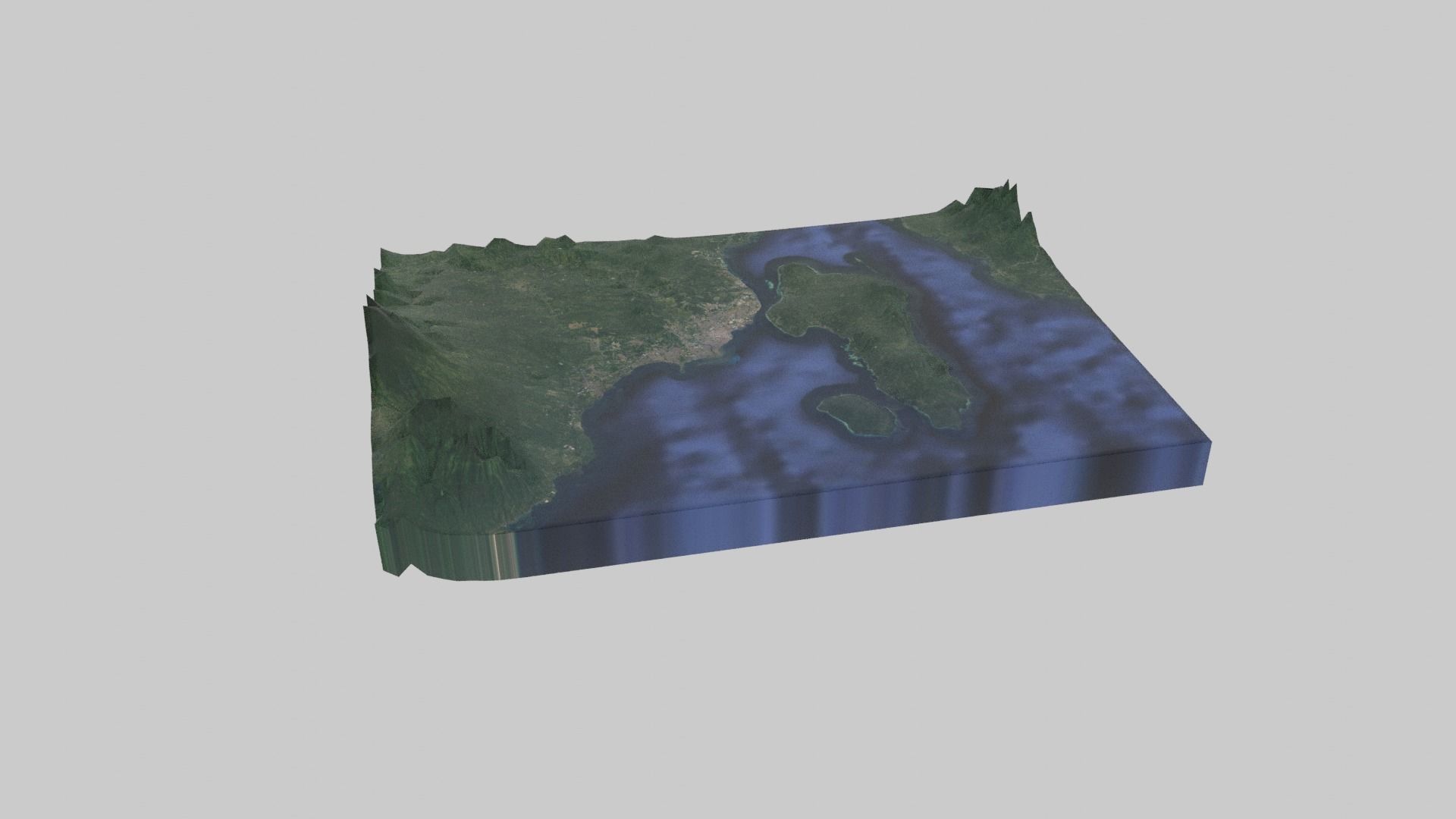3D model Davao City VR / AR / low-poly | CGTrader