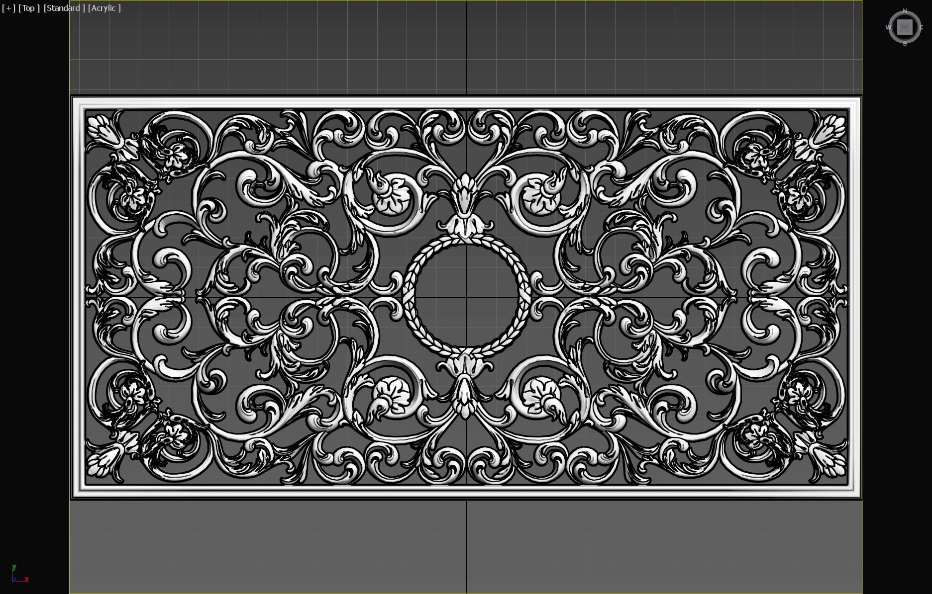 free ornamental classic decoration 3d model frame vol 32 free 3D model ...