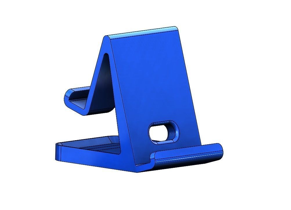 Phone holder 3D print model 3D model 3D printable | CGTrader