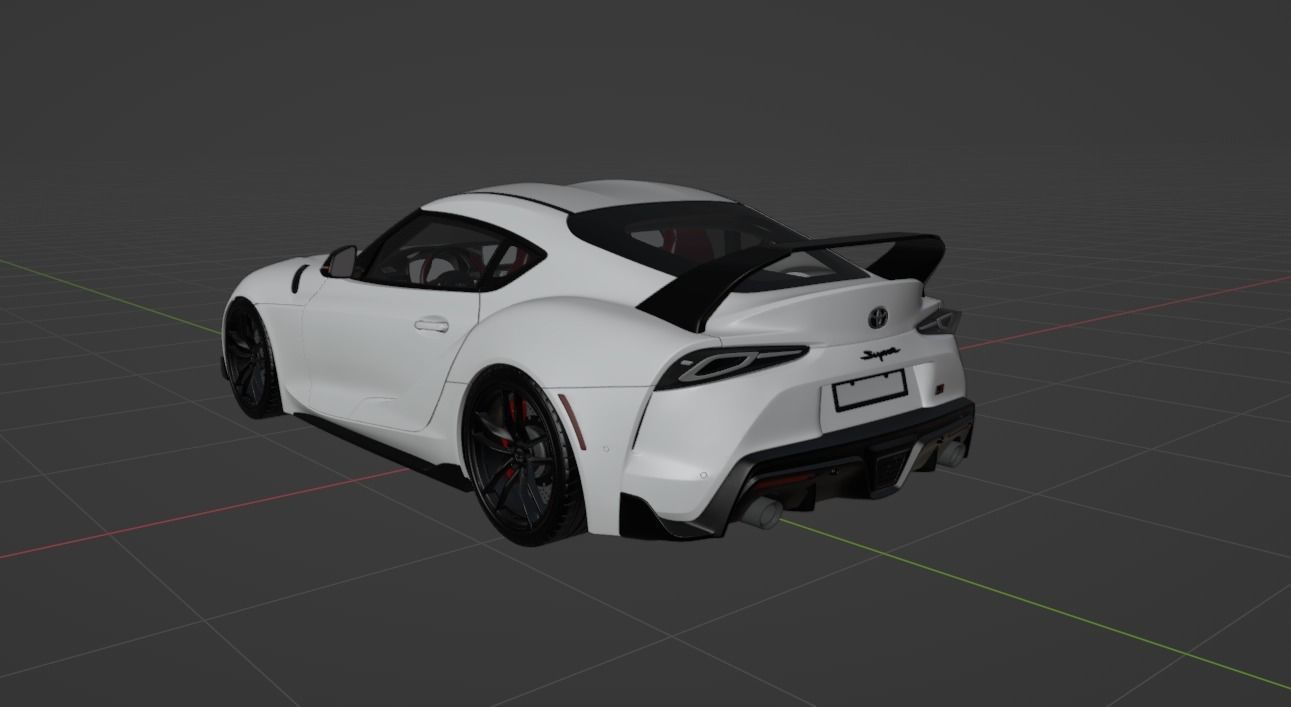 Toyota Supra MK5 3D model | CGTrader