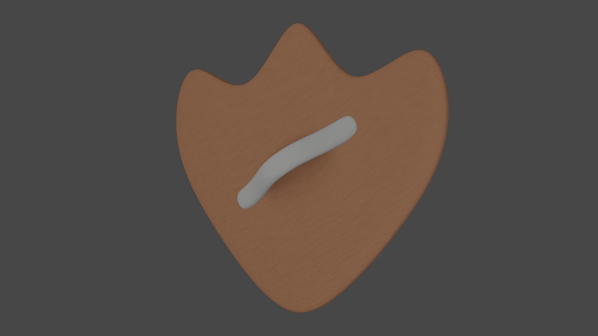 Gingerbread Shield Prop 3D model | CGTrader