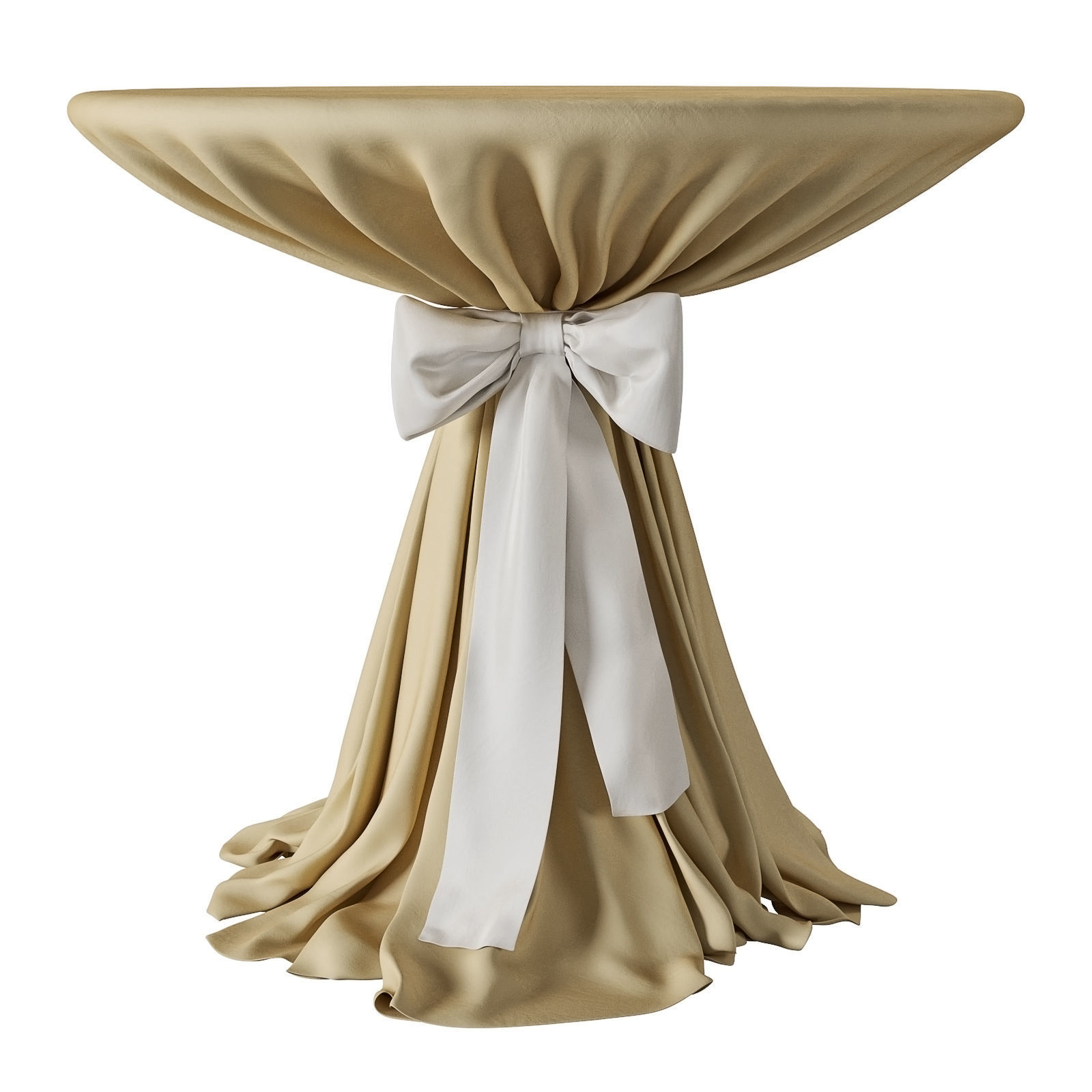 3D model Banquet tables with bow VR / AR / low-poly | CGTrader