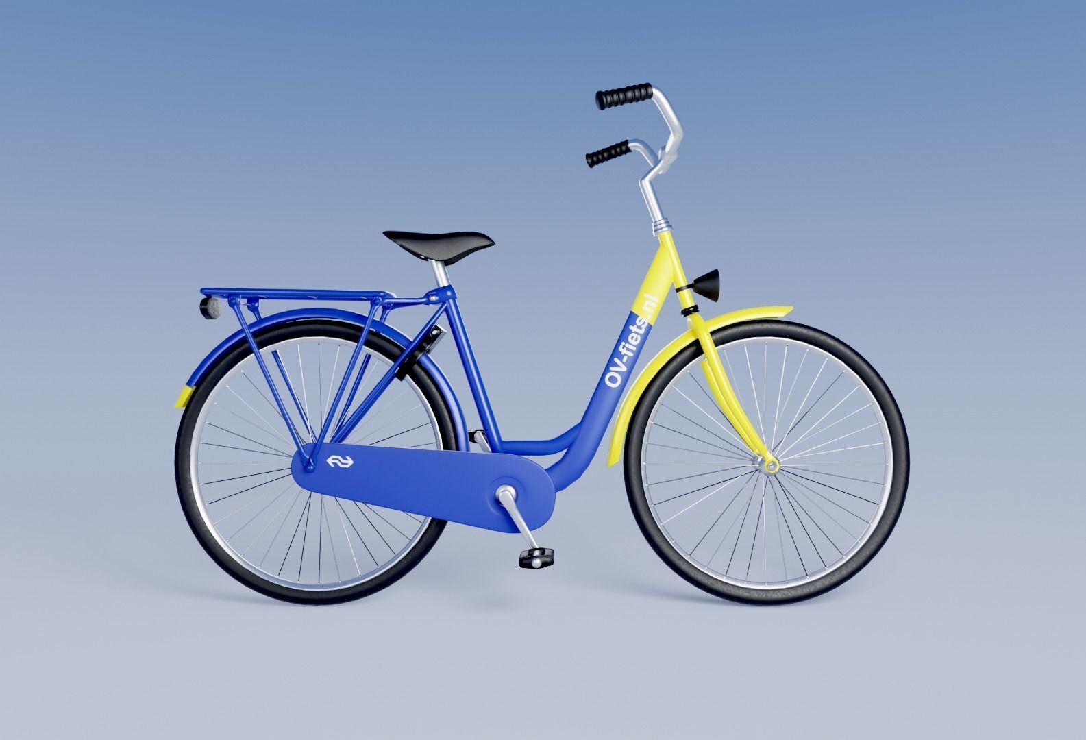 3D model Dutch city bike - OV fiets VR / AR / low-poly | CGTrader
