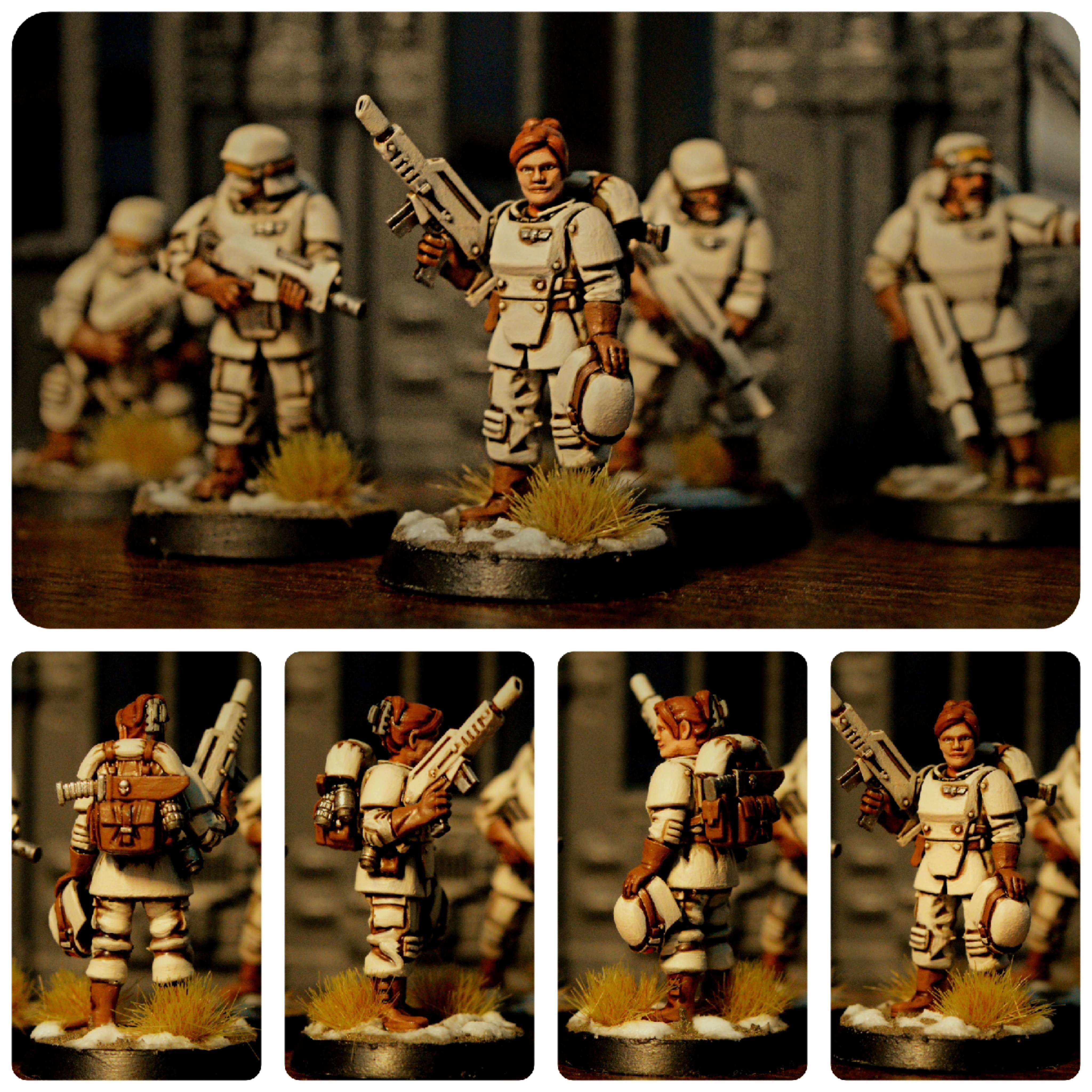 Universal Guard - Female Infantry Builder 3D model 3D printable | CGTrader