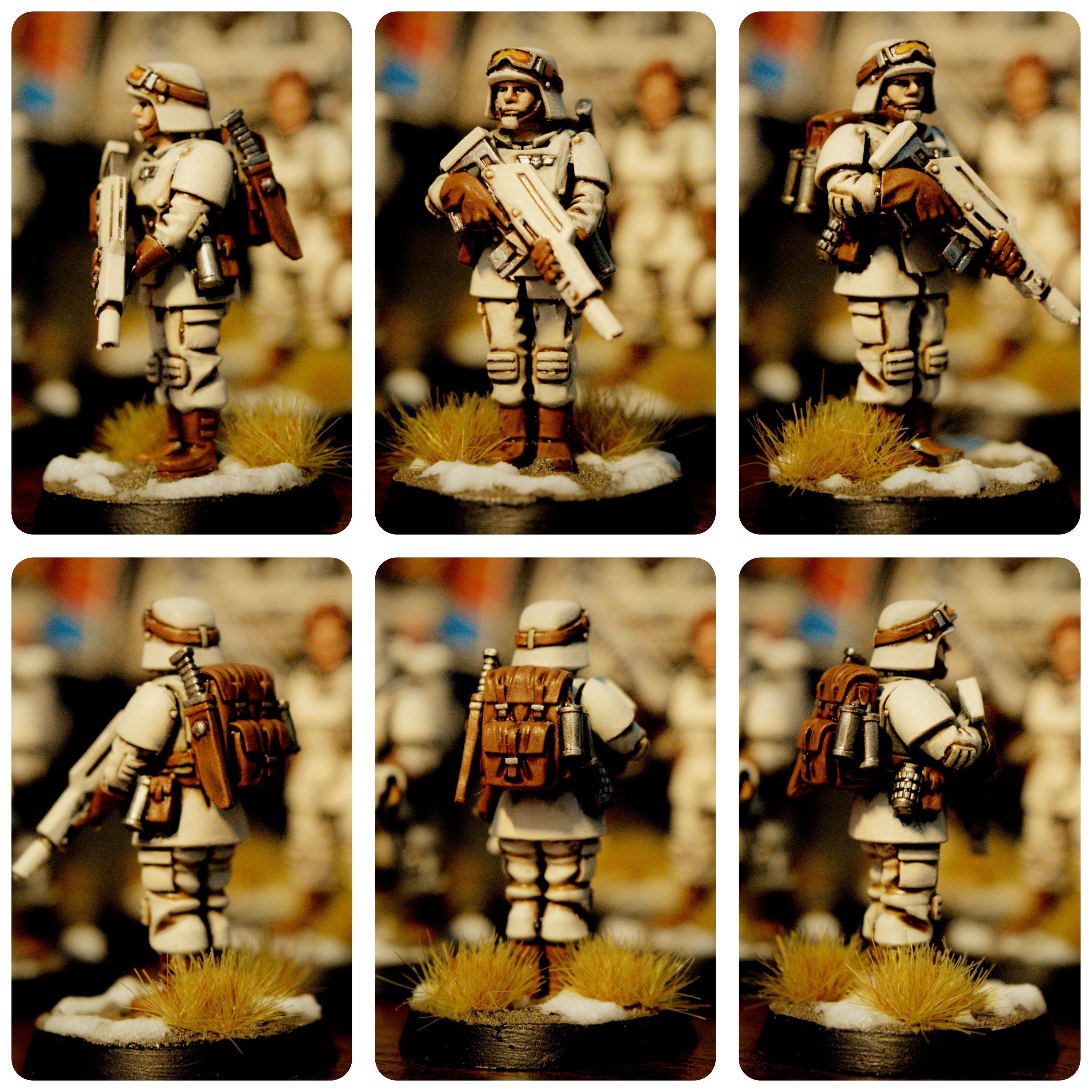 Universal Guard - Female Infantry Builder 3D model 3D printable | CGTrader