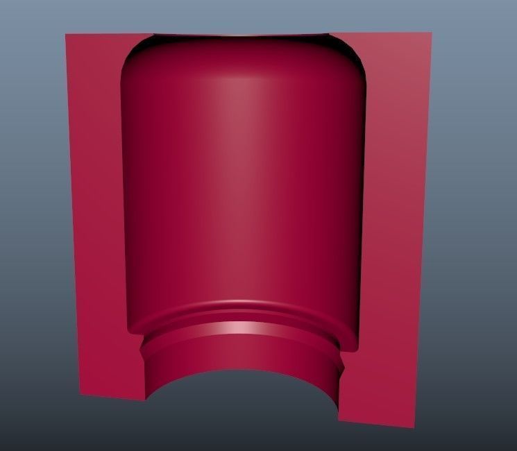 3D Printed Candle Pot Mold 3D model 3D printable | CGTrader