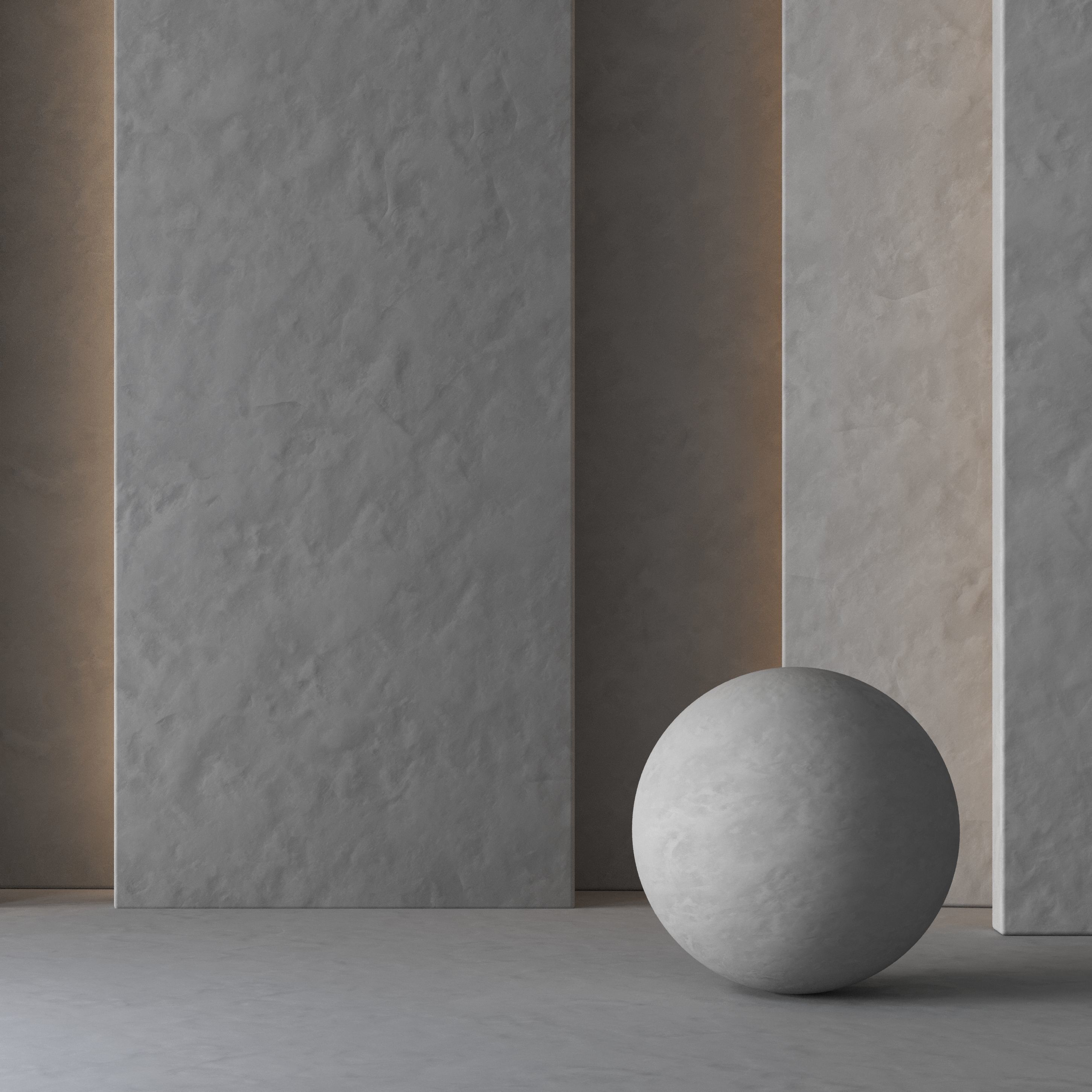 4 Plaster Collection 8K-Seamless-Tileable-No 83 3D model | CGTrader