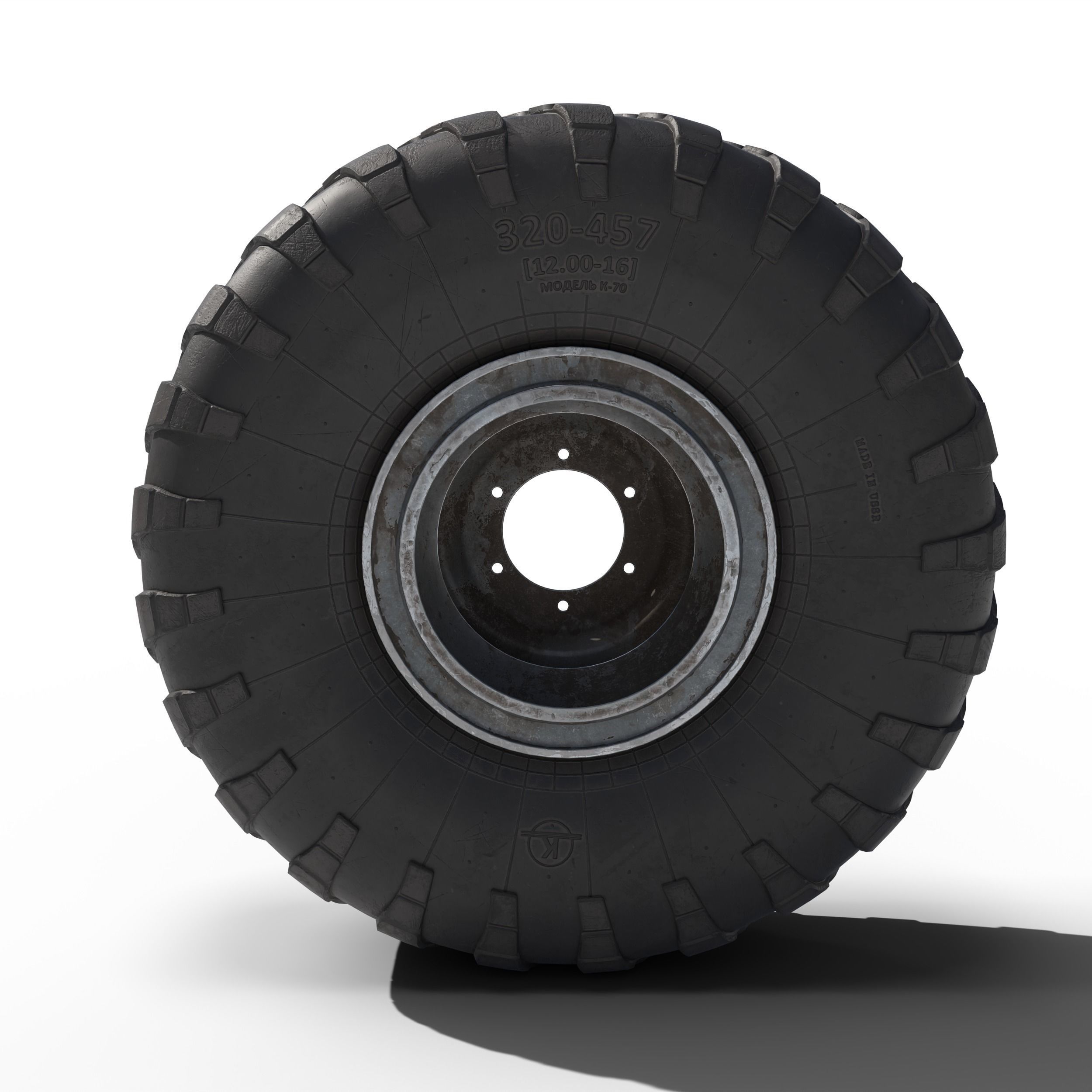3D model Zil-157 Wheel VR / AR / low-poly | CGTrader
