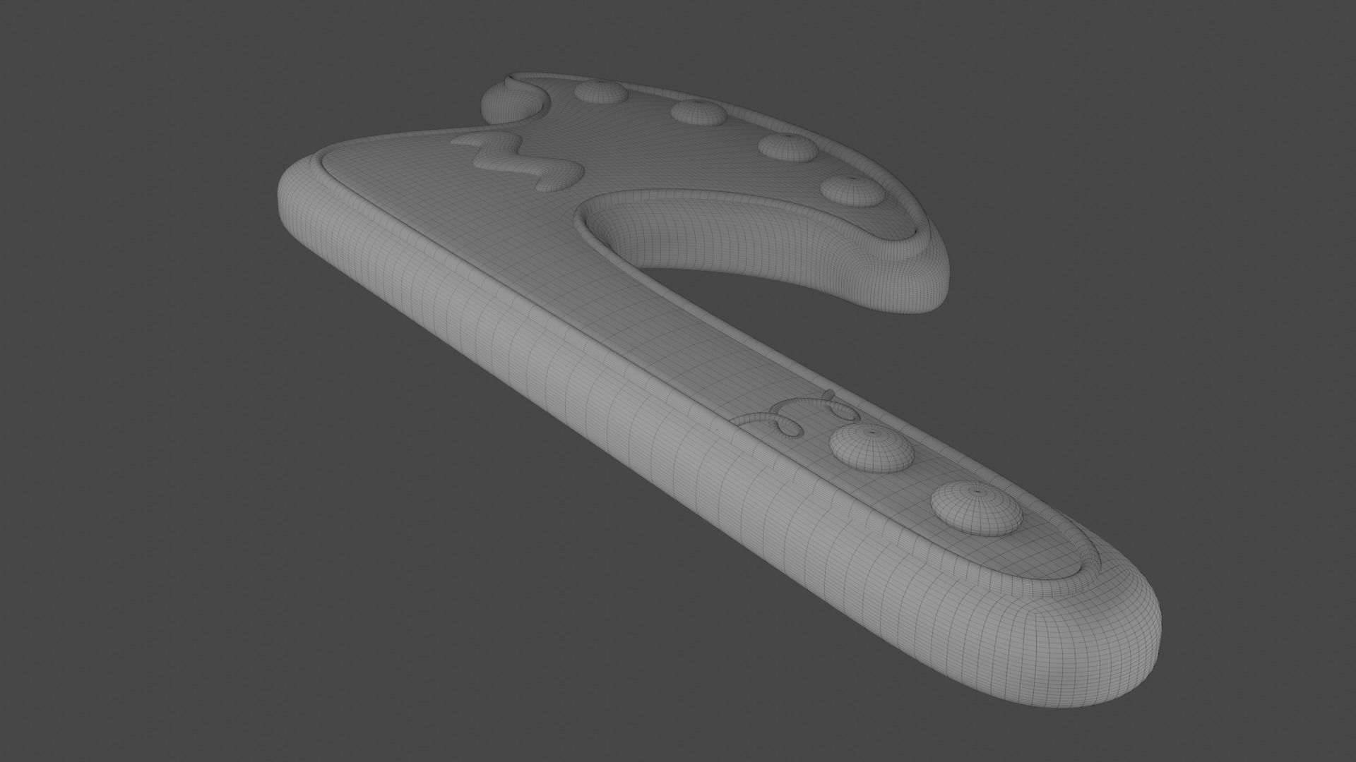 Gingerbread Axe Prop 3D model | CGTrader