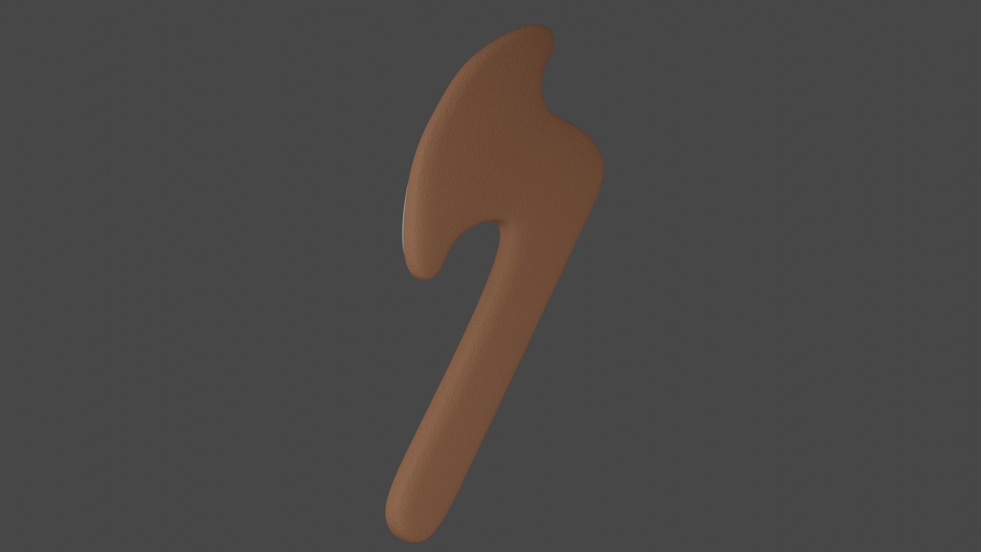 Gingerbread Axe Prop 3D model | CGTrader