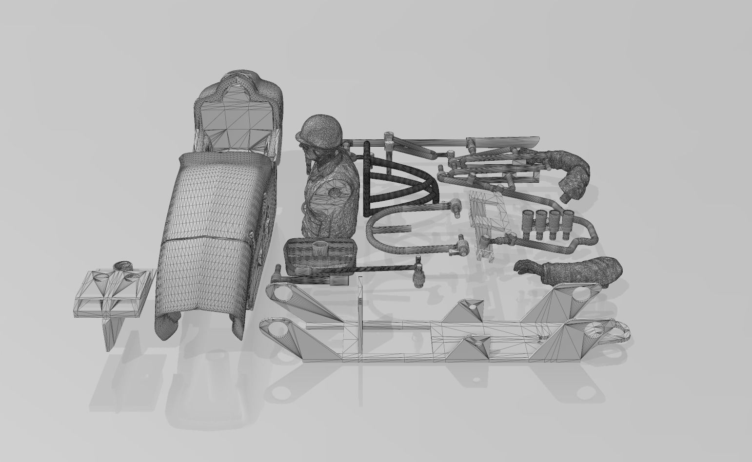 Holeshot Midget Racer ready to print 3D model 3D printable | CGTrader