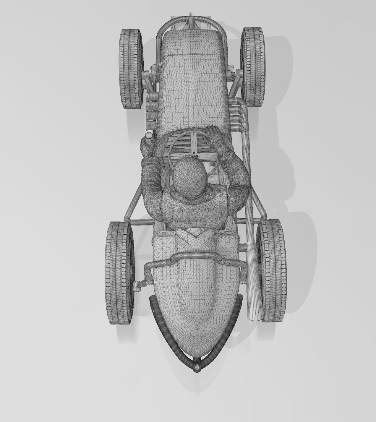 Holeshot Midget Racer ready to print 3D model 3D printable | CGTrader