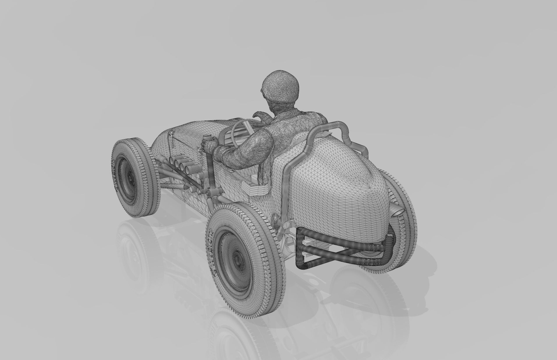 Holeshot Midget Racer ready to print 3D model 3D printable | CGTrader