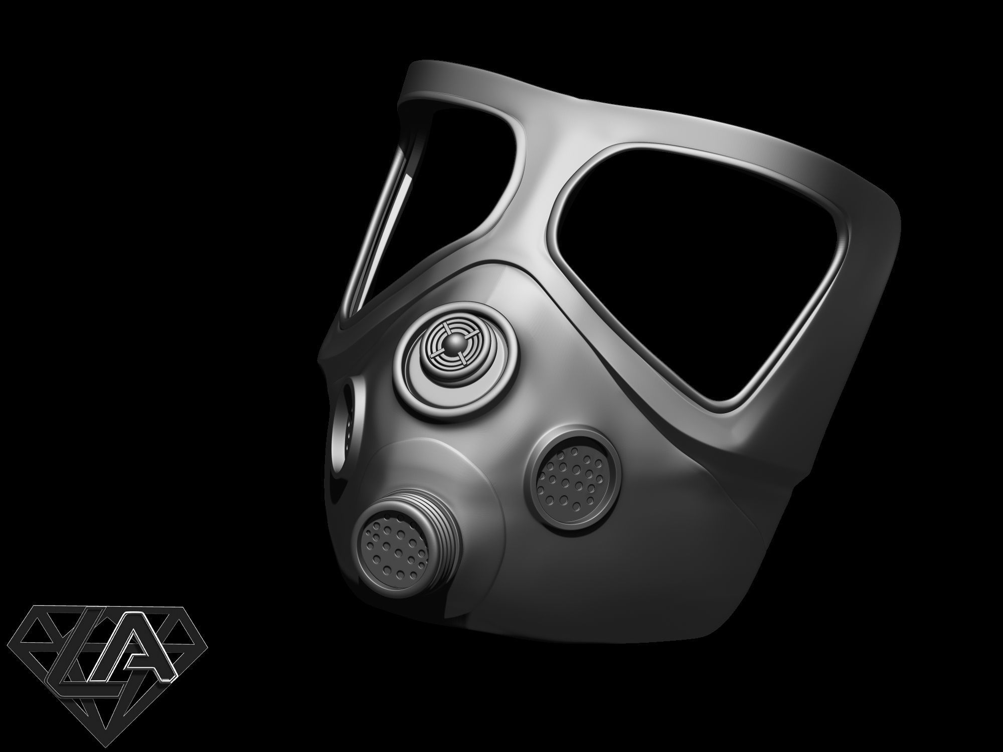 Metro exodus mask 3D model 3D printable | CGTrader