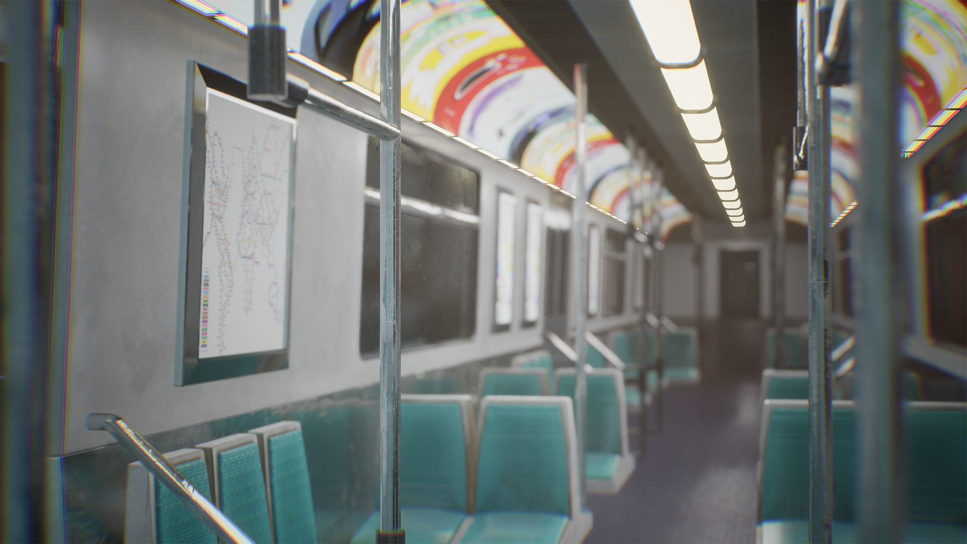 3D model Modular Train 33 Assets VR / AR / low-poly | CGTrader