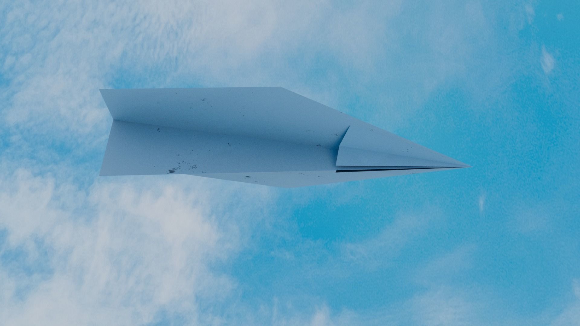 3D model Animated Paper Plane VR / AR / low-poly | CGTrader