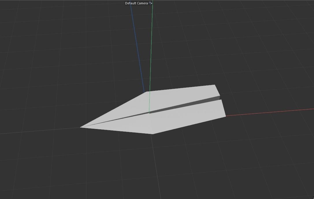 3D model Animated Paper Plane VR / AR / low-poly | CGTrader