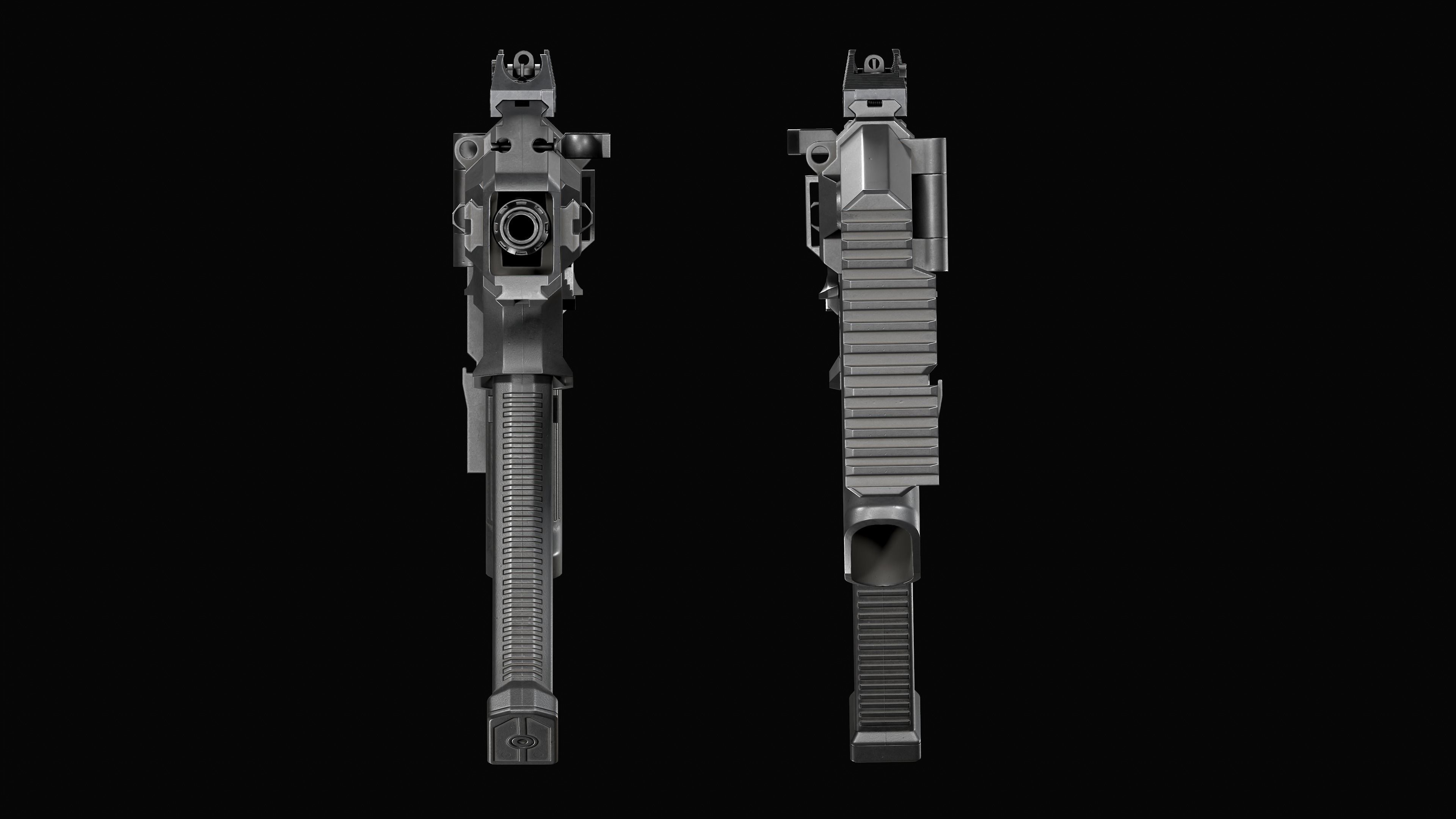 3D model Modular SMG CZ Scorpion EVO 3 A1 VR / AR / low-poly | CGTrader
