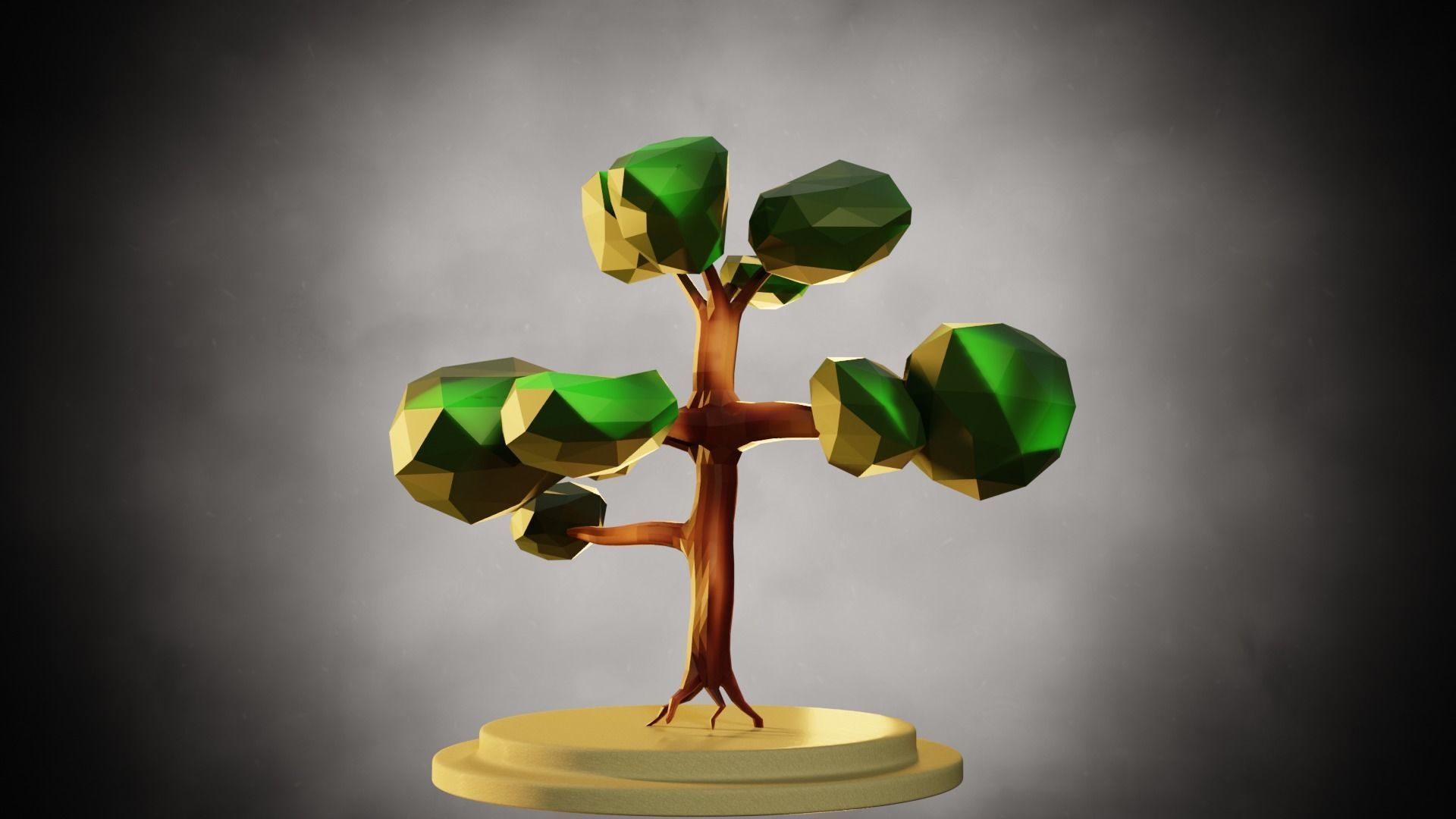 Low-Poly Forest-vol1 free VR / AR / low-poly 3D model | CGTrader