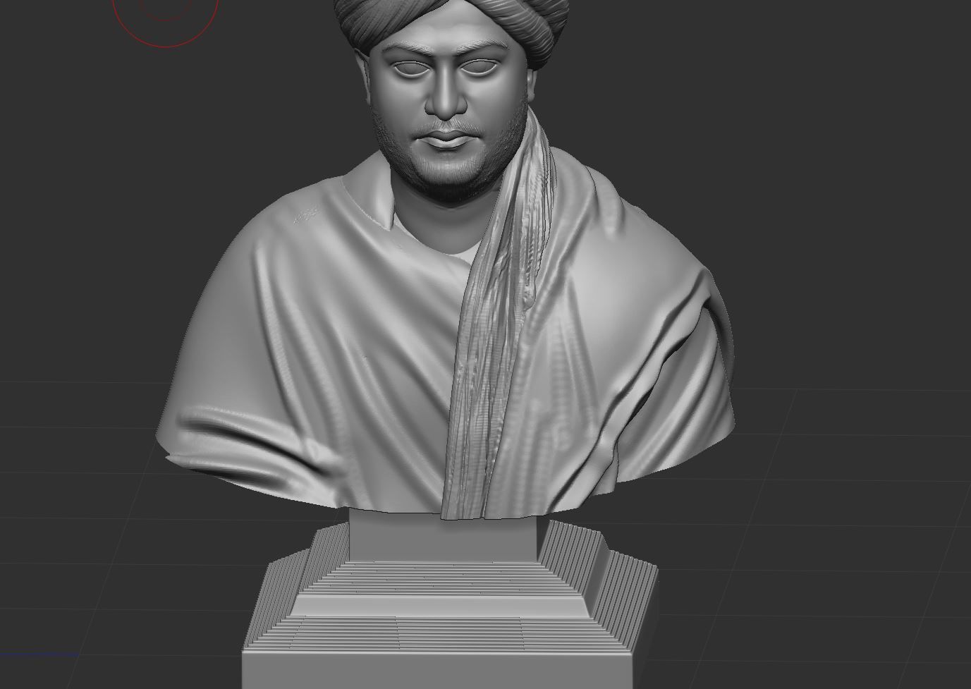 Swami Vivekanand Bust 3D model 3D printable | CGTrader