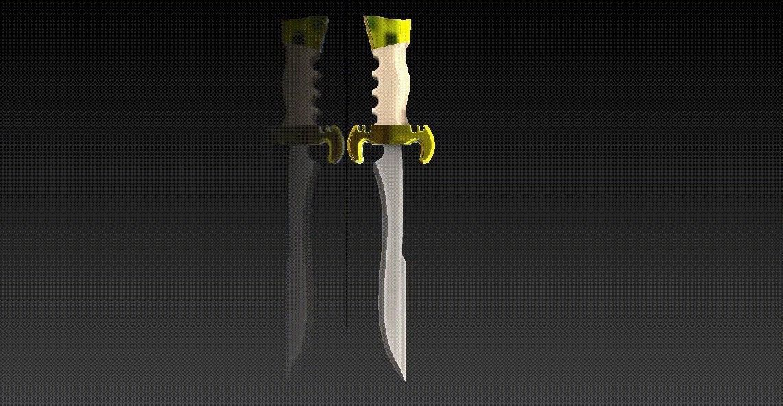 THE ASSASSINS BLADE 3D model 3D printable | CGTrader